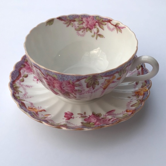 Spode | Dining | Spode Bone China England Spodes Irene Cup Saucer Set English Bone China | Poshmark